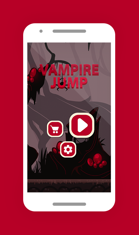 VAMPIRE JUMP WITH ADMOB - ANDROID STUDIO & ECLIPSE FILE by Bosscadexgames